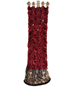 Velvet Panels with Decorative Bead Trim – Reilly-Chance Collection